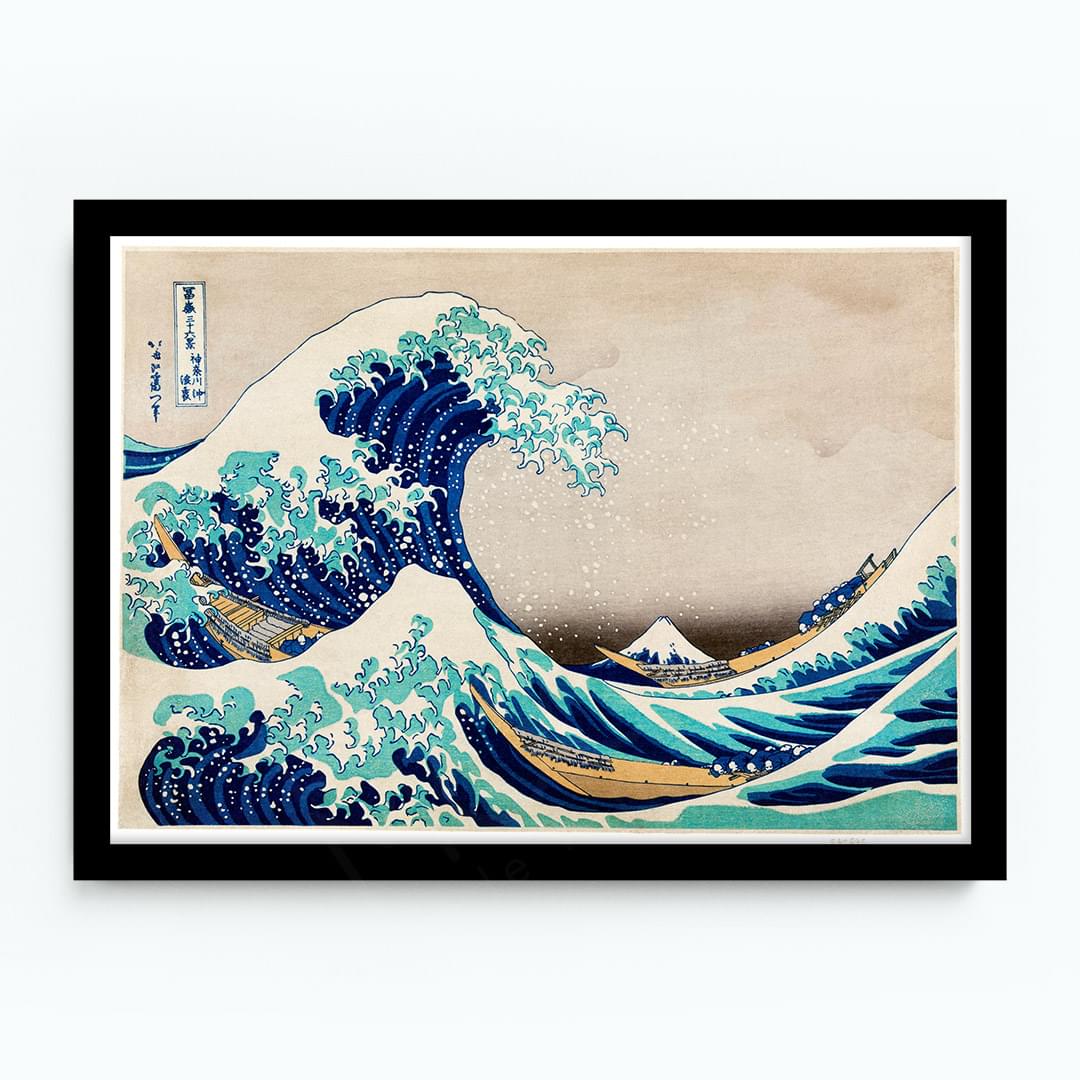 The Great Wave off Kanagawa by Katsushika Hokusai Poster – Artifyed