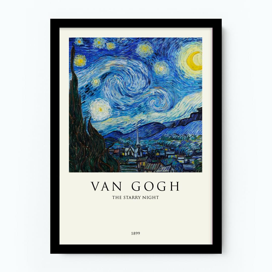 Van Gogh – The Starry Night Poster – Artifyed